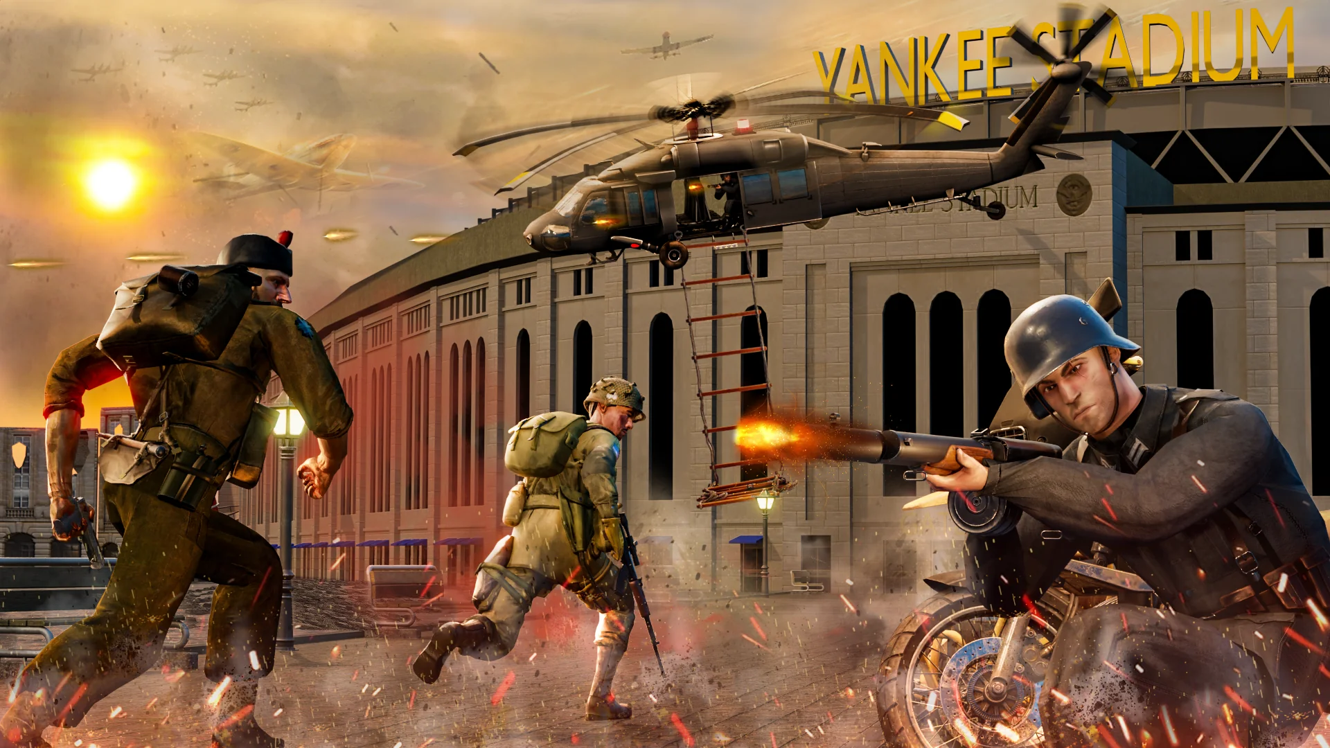 World war 2 1945: ww2 games (apk) download for Android