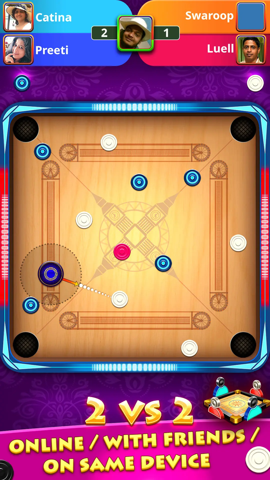 World Of Carrom (apk) download for Android