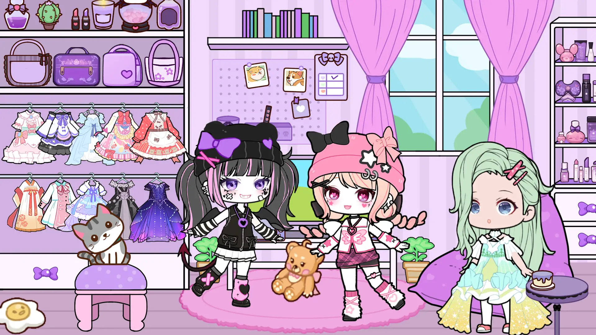 YOYO Doll School life Dress up (apk) download for Android