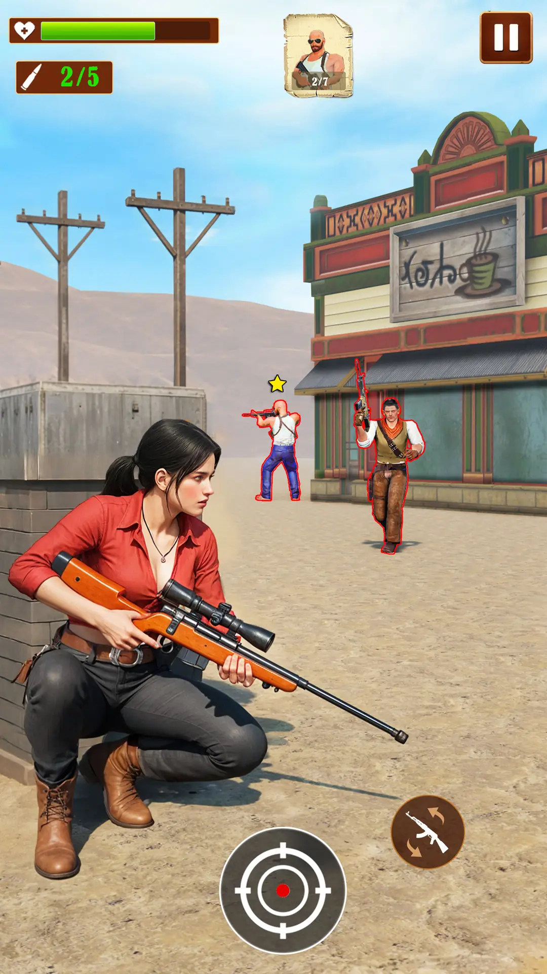 Western Survival Shooting Game (apk) download for Android