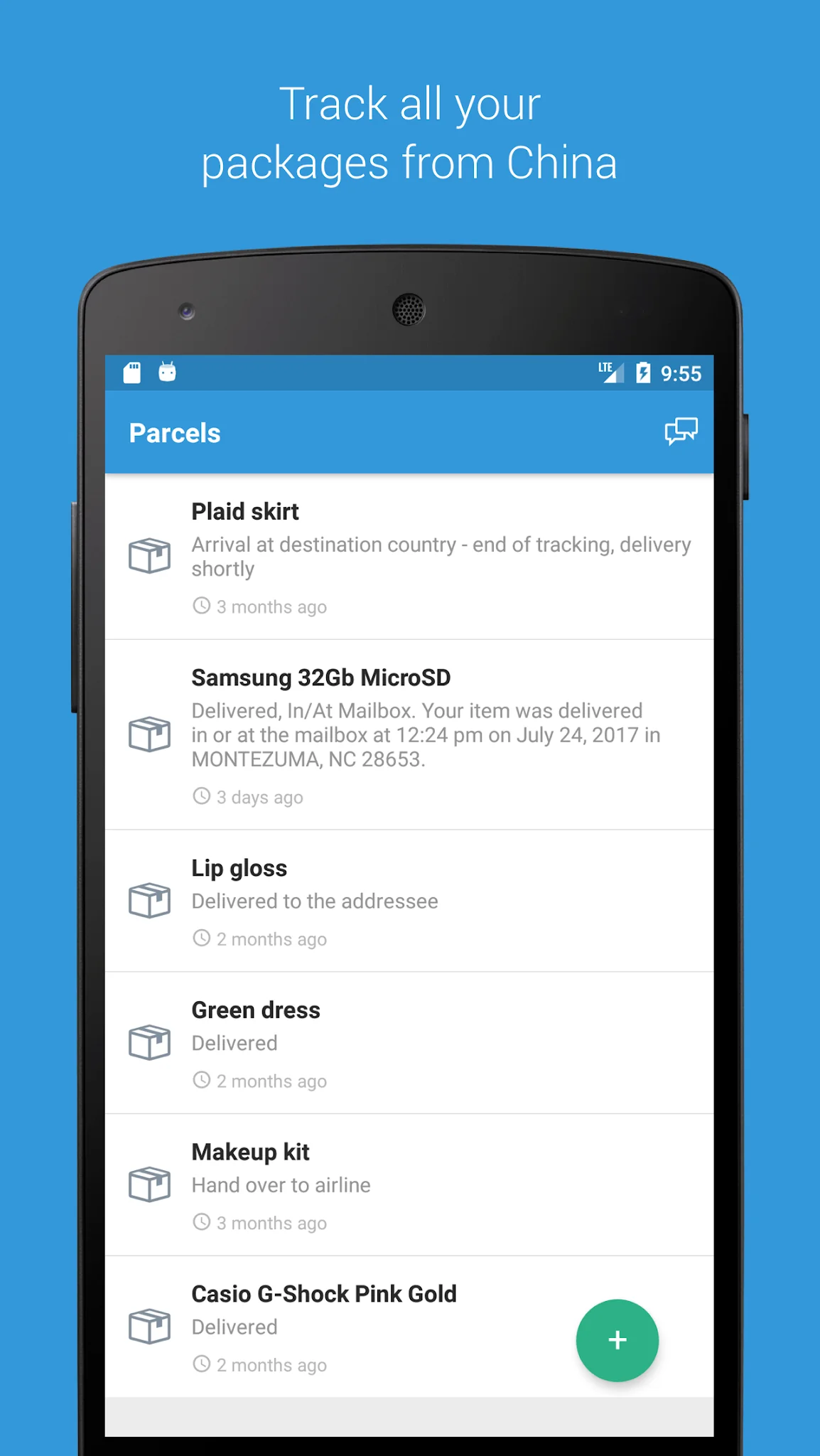 Parcels: Track Online Orders (apk) download for Android